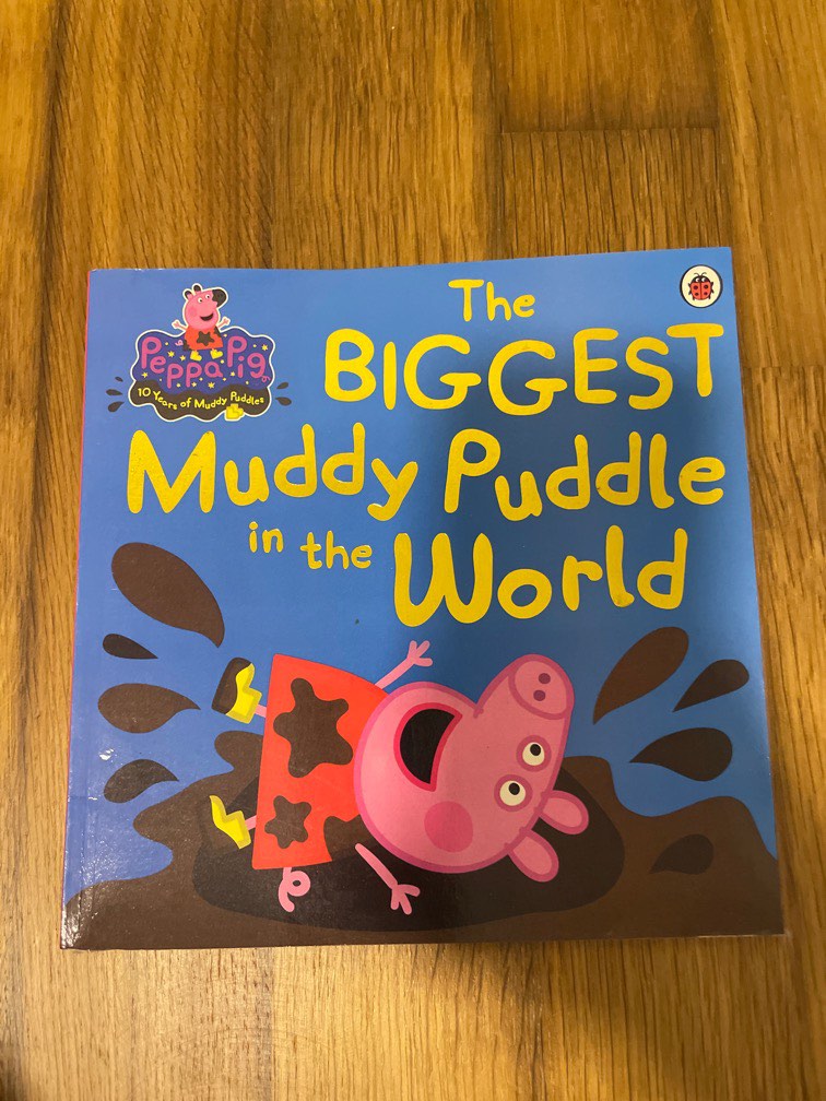 MAIL ONLY! bn peppa pig the biggest muddy puddle in the world story ...