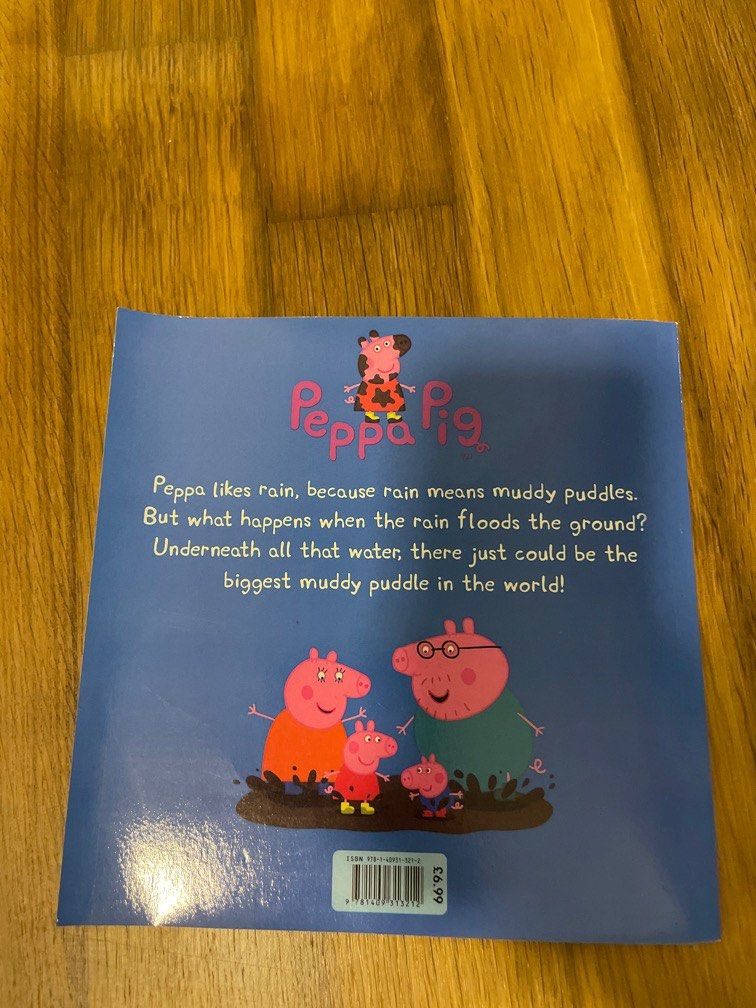 MAIL ONLY! bn peppa pig the biggest muddy puddle in the world story ...
