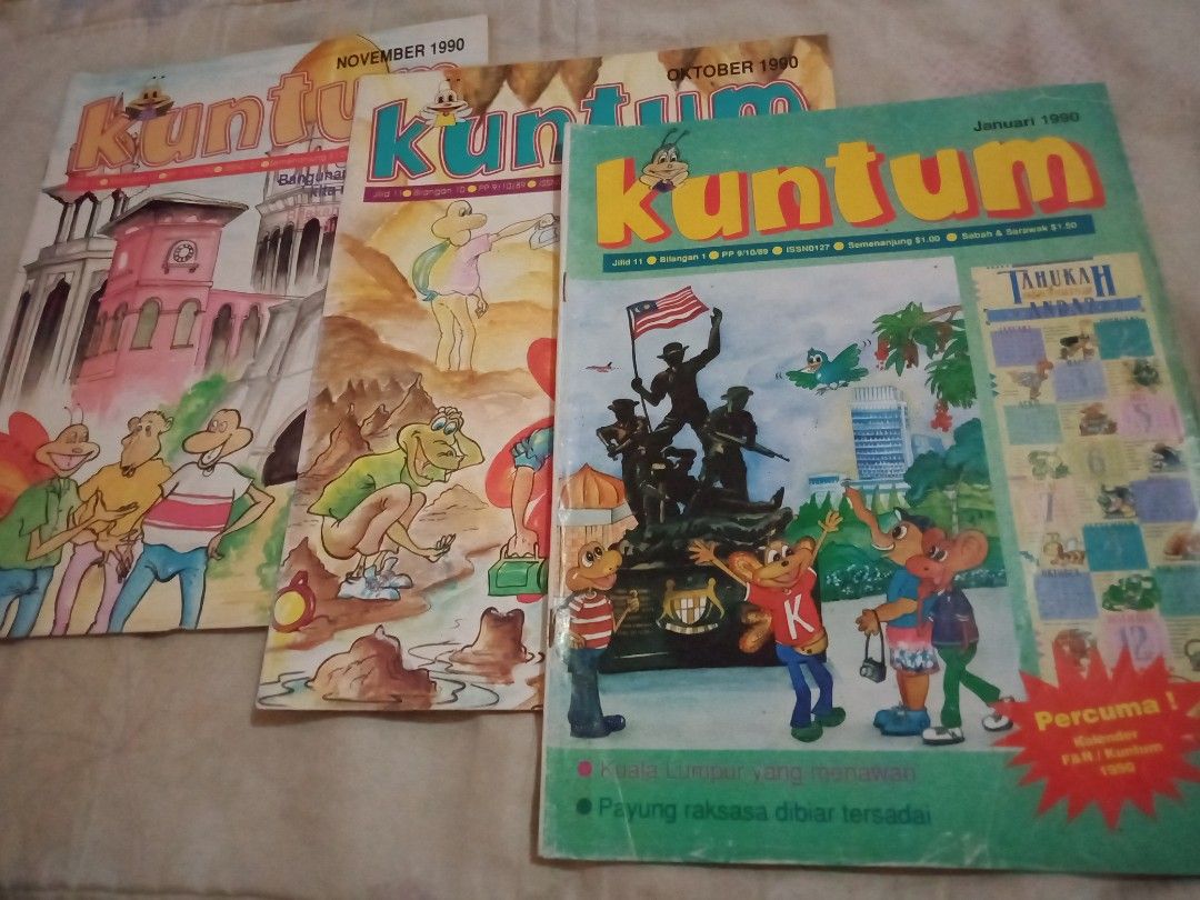 Majalah Kuntum Tahun 1990, Hobbies & Toys, Books & Magazines, Magazines ...