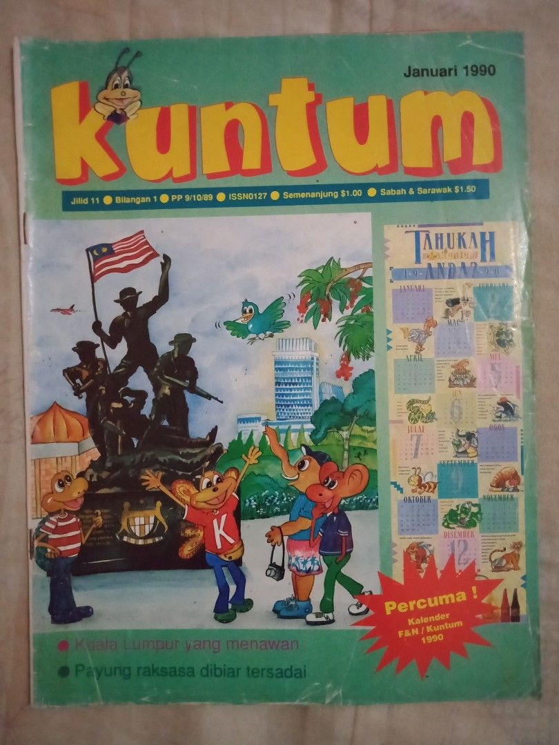 Majalah Kuntum Tahun 1990, Hobbies & Toys, Books & Magazines, Magazines ...