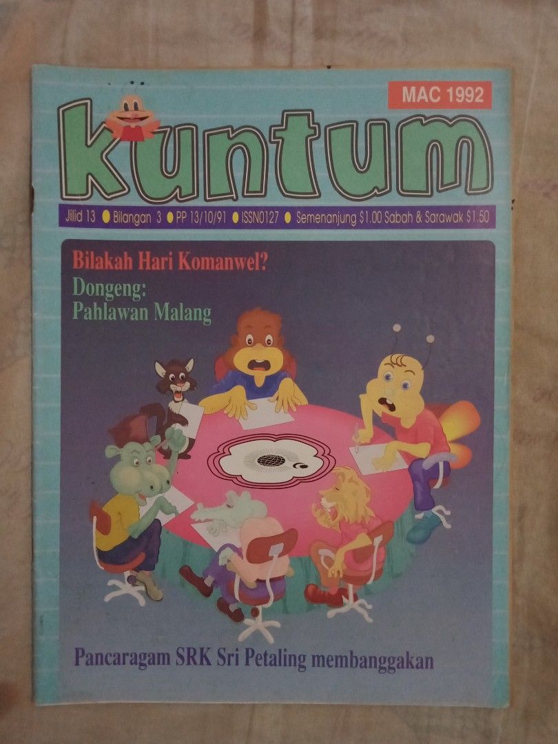 Majalah Kuntum Tahun 1992, Hobbies & Toys, Books & Magazines, Magazines ...