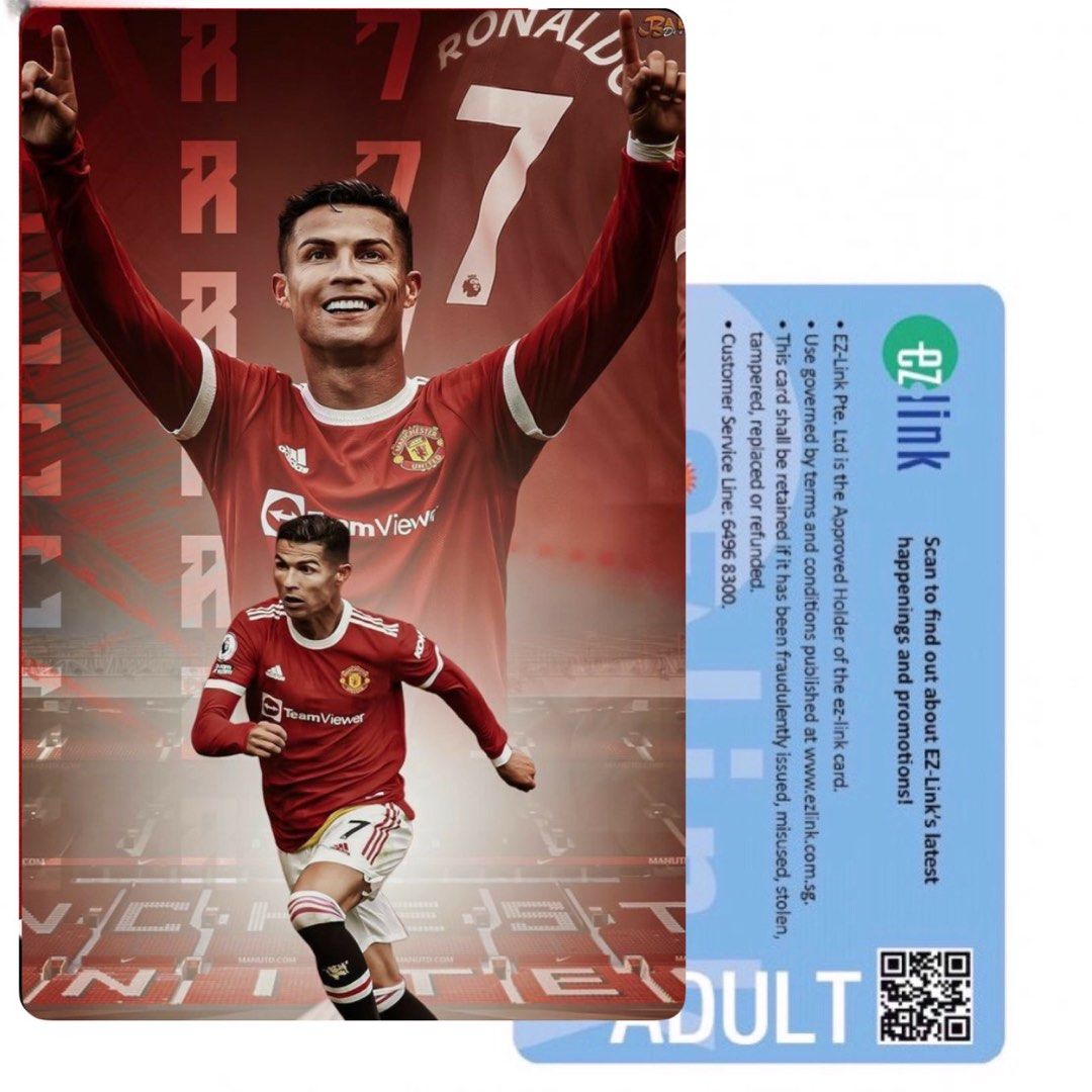 Manchester United Ezlink/Nets Motoring Card., Hobbies & Toys ...