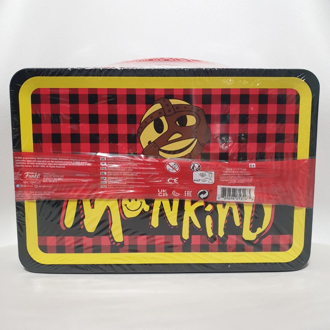MANKIND WWE Gamestop Exclusive Funko Pop and Collector's Lunch Box ...