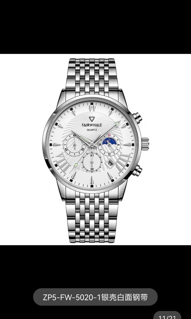 Men Luxury Watch Mark Fairwhale, Luxury, Watches on Carousell