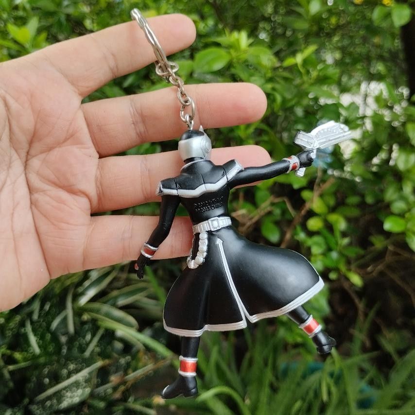 Masked Kamen Rider Wizard Flame Keychain Figure on Carousell
