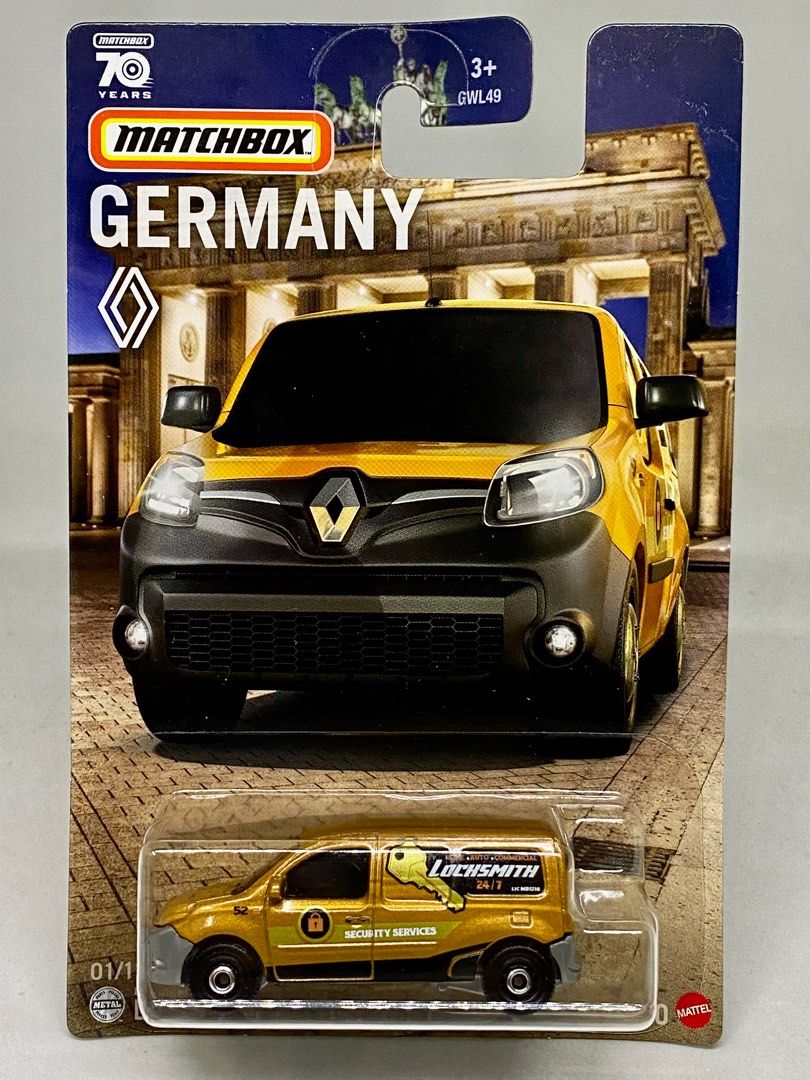 MBX Matchbox RENAULT KANGOO Metallic Golden Brown Van Pickup Delivery ...