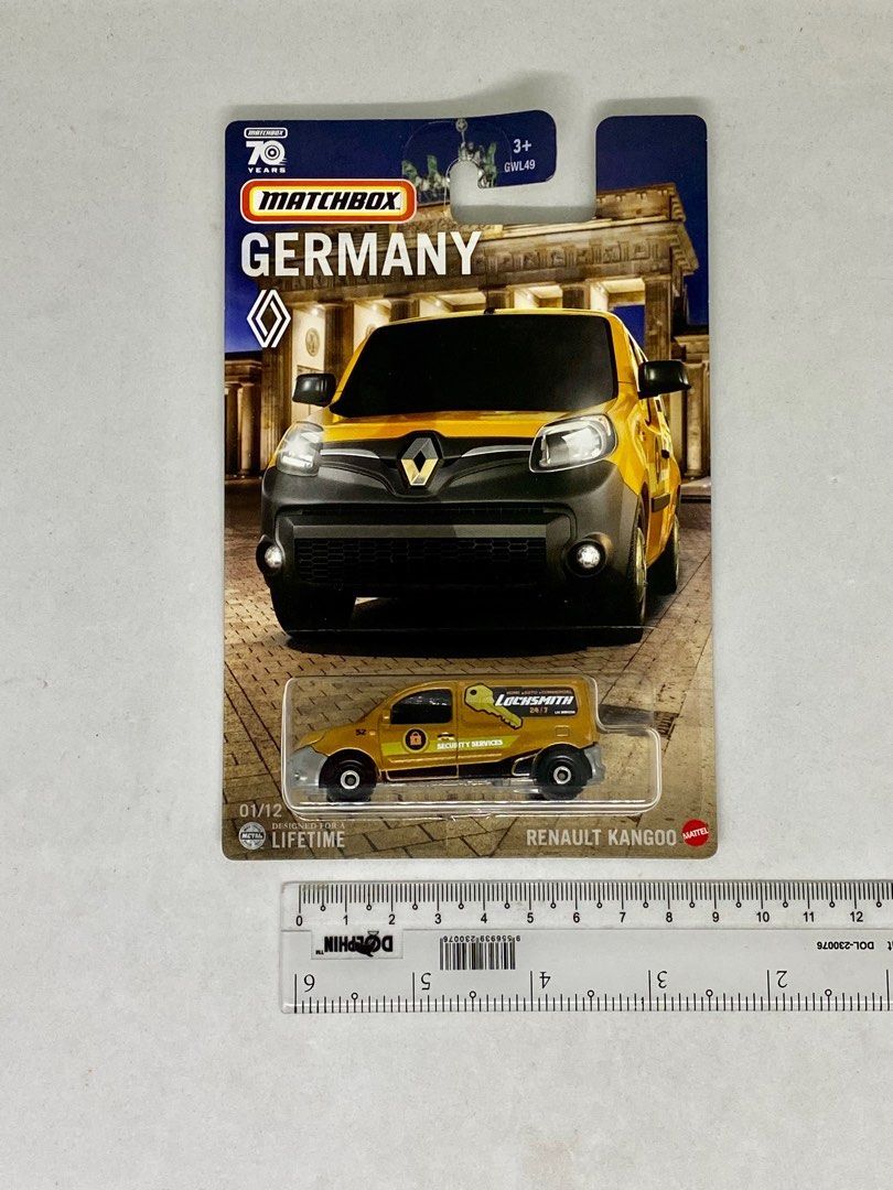 MBX Matchbox RENAULT KANGOO Metallic Golden Brown Van Pickup Delivery ...