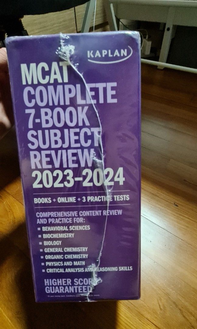 MCAT Complete 7 Books, Learning & Enrichment, Professional Skills on Carousell