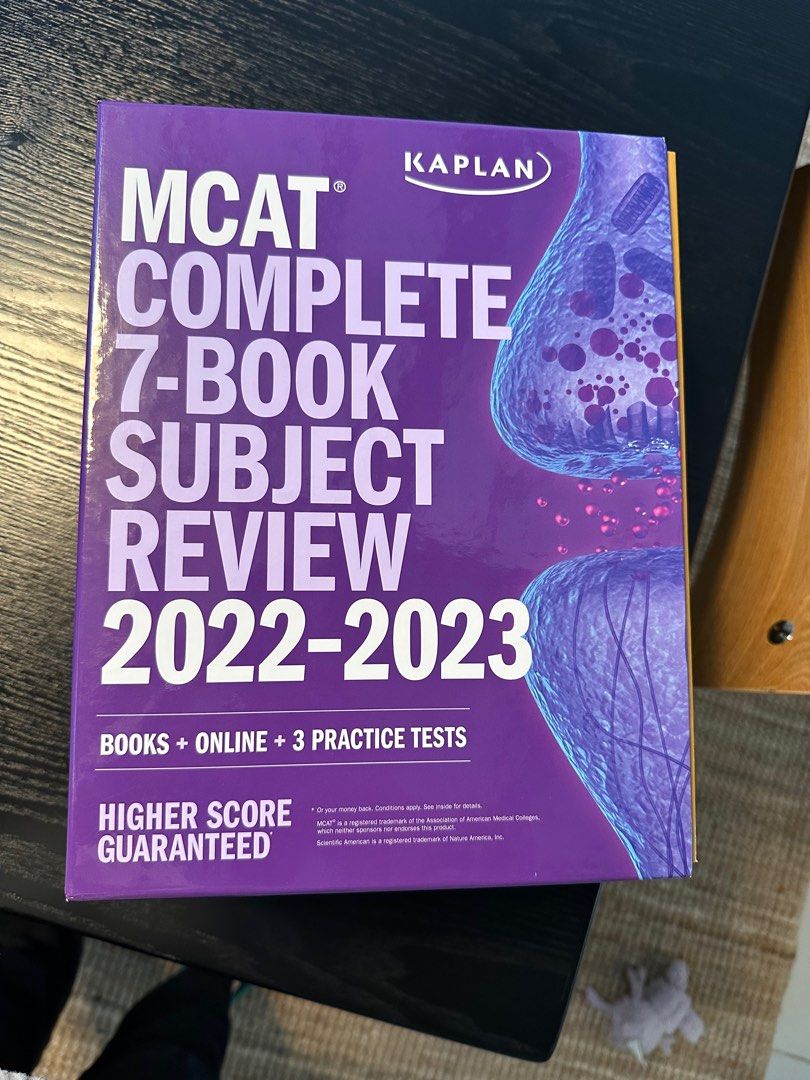 MCAT Complete study set, Hobbies & Toys, Books & Magazines, Textbooks ...