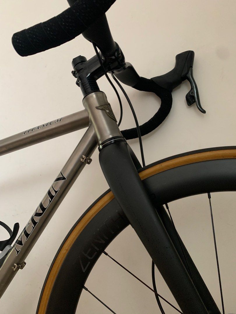 Merlin Sandstone 2021 52cm Titanium Gravel Bike • SRAM RED Etap 2x11s ...