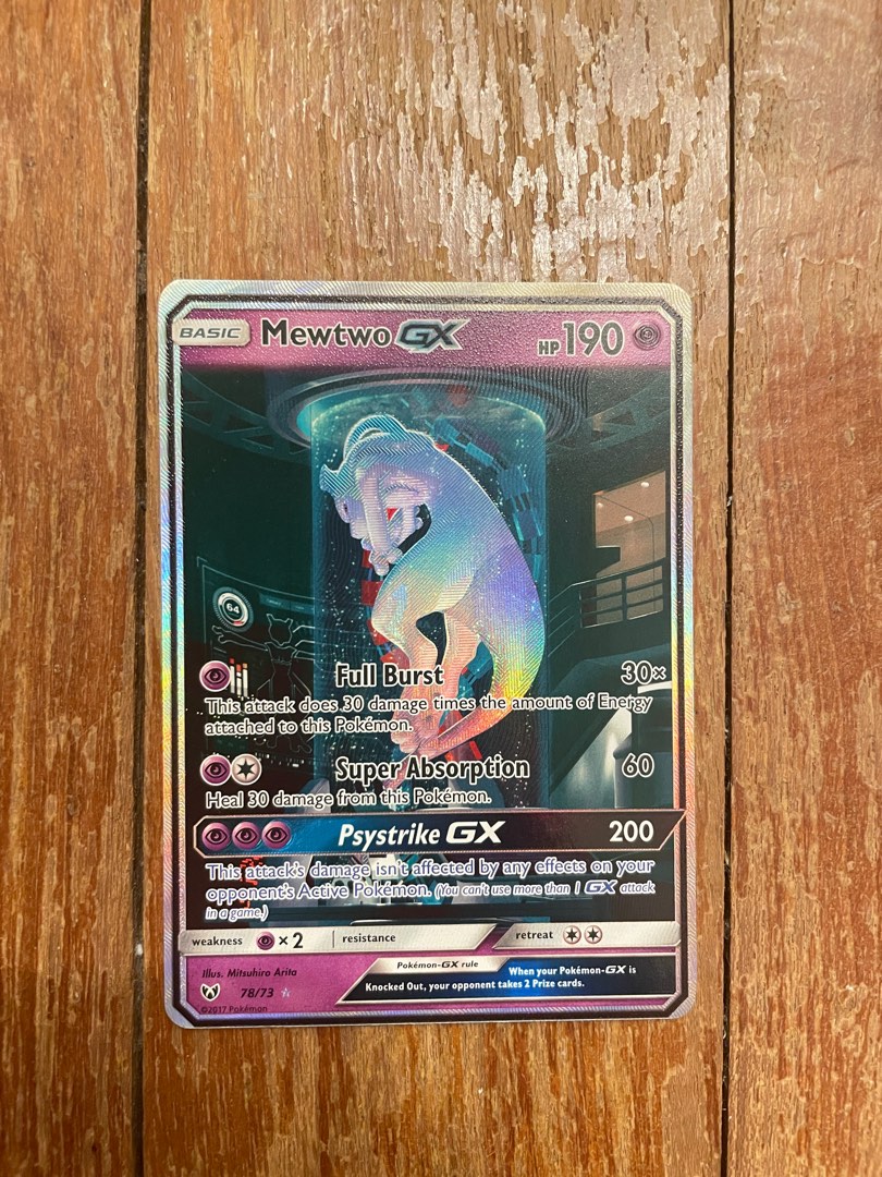 Mewtwo GX SR, Hobbies & Toys, Toys & Games on Carousell