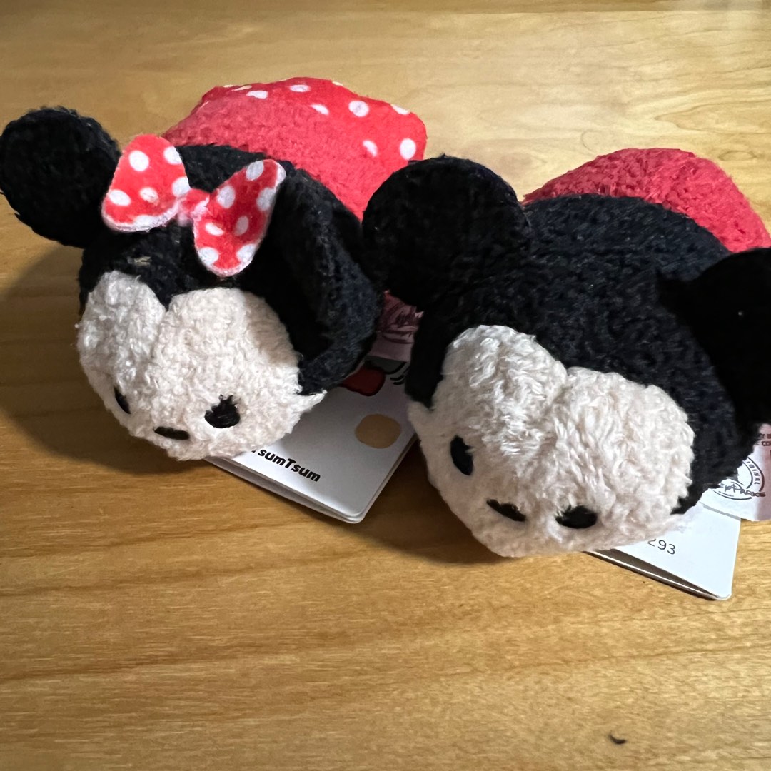 Mickey and Minnie tsum Tsum, Hobbies & Toys, Toys & Games on Carousell