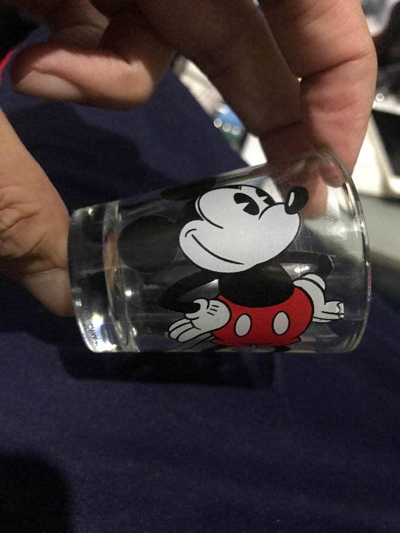 Mickey Mouse shot glass on Carousell