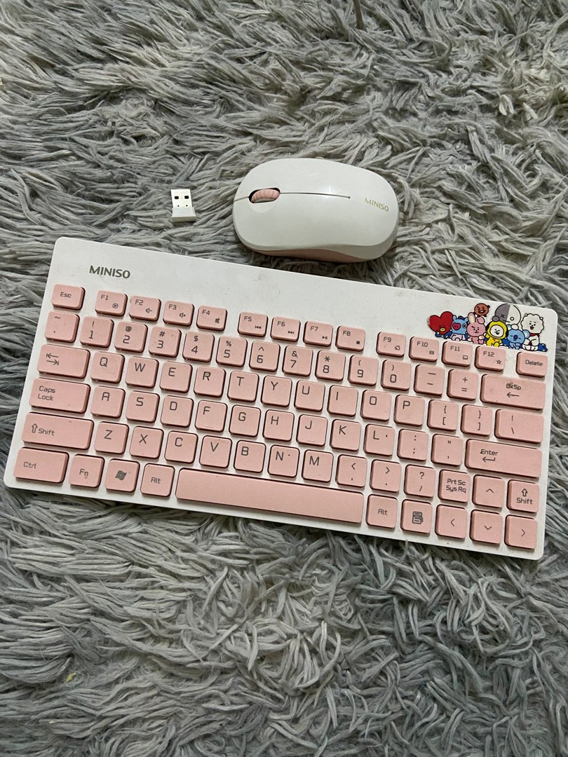Miniso Keyboard Mouse Set On Carousell