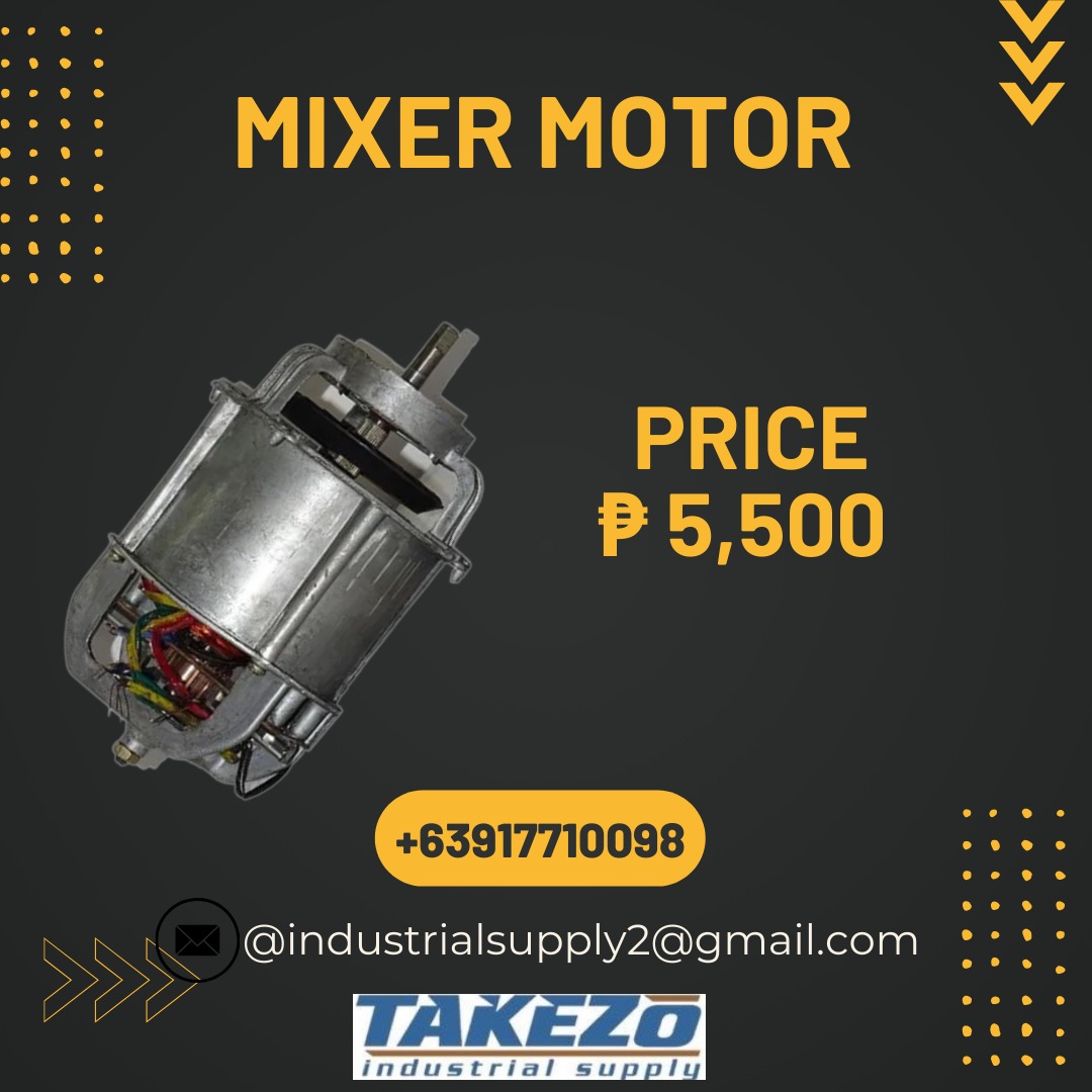 mixer motor, Commercial & Industrial, Construction Tools & Equipment on ...