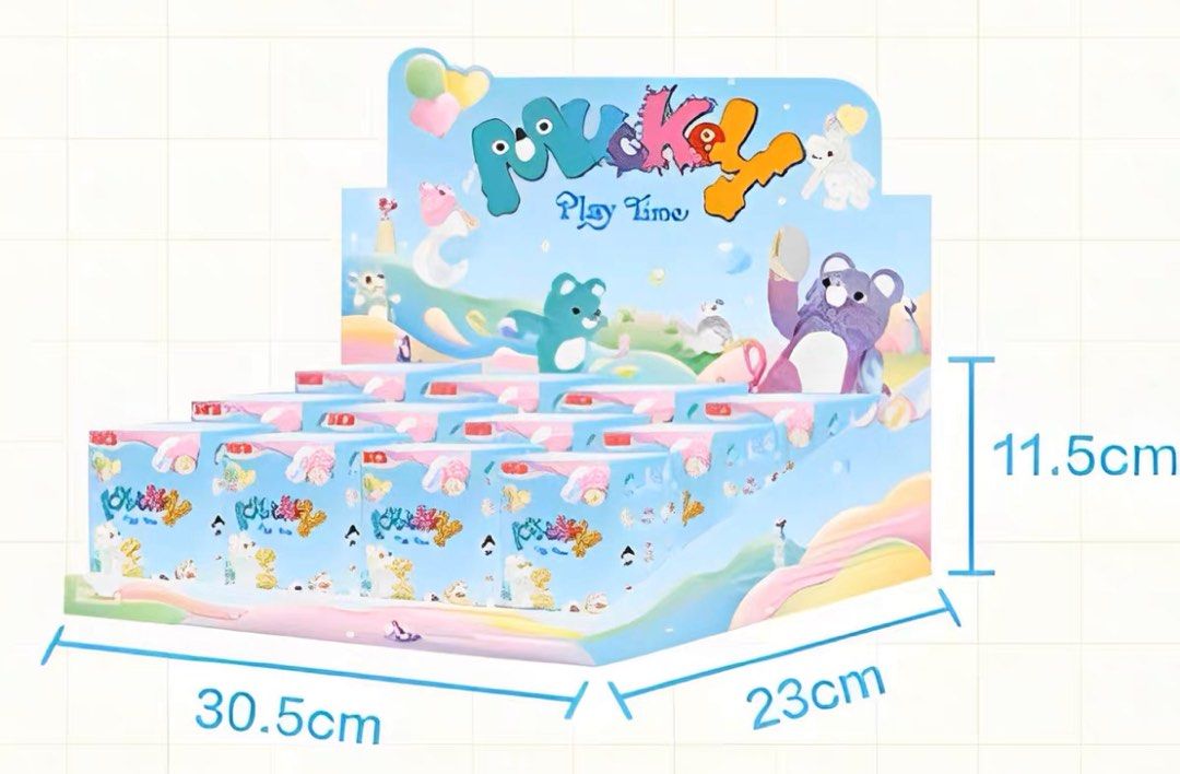 MUCKY PLAY TIME POPMART / FULL SET / SINGLE BLIND BOX / ABLE TO CHOOSE ...