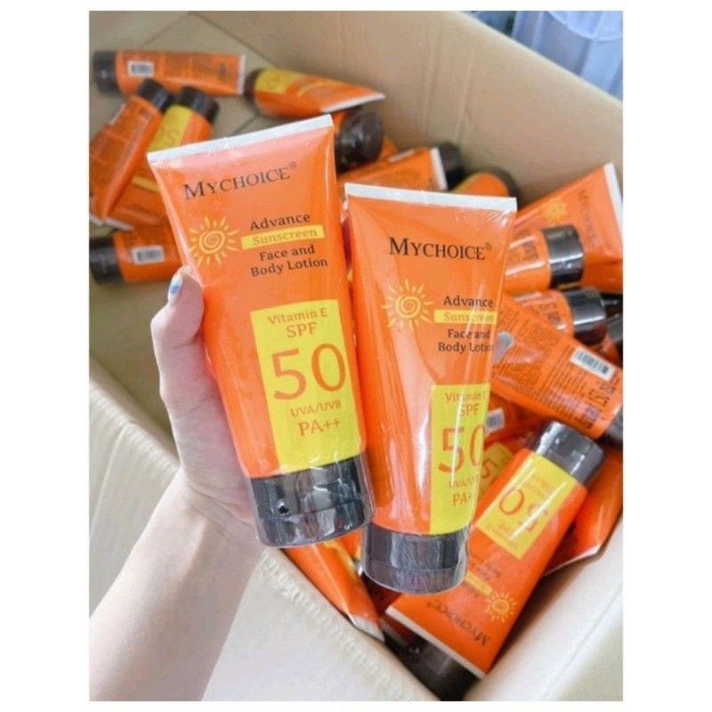 MYCHOICE ADVANCE SUN BLOCK, Beauty & Personal Care, Face, Face Care on ...