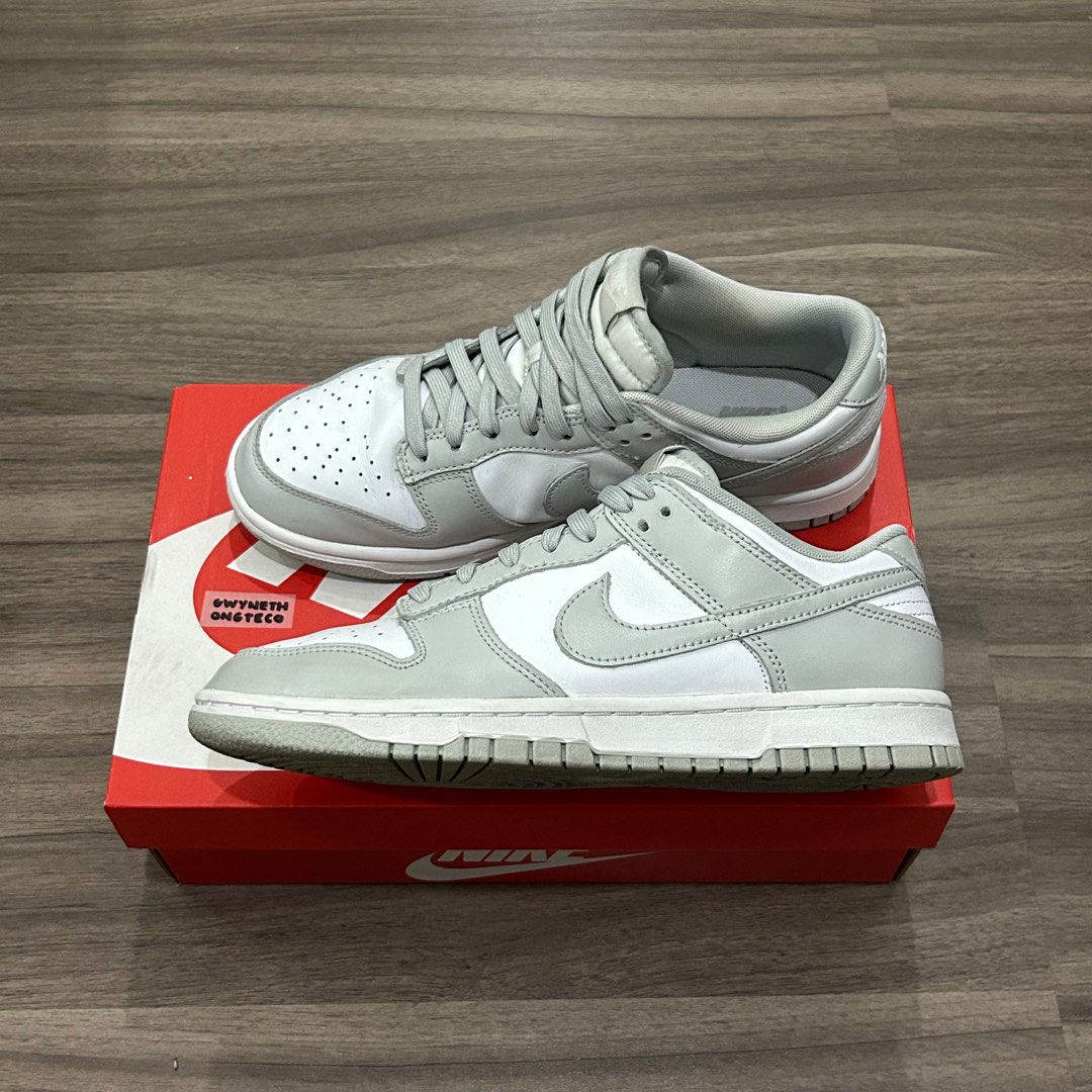 Nike Dunk Low Grey Fog, Men's Fashion, Footwear, Sneakers on Carousell