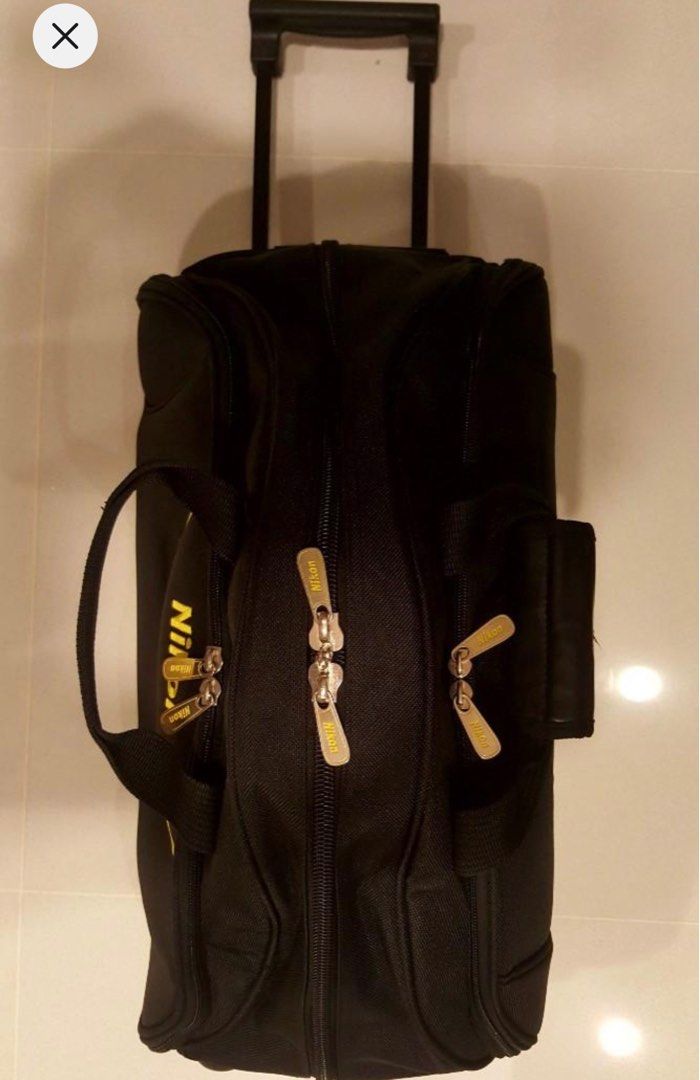 Nikon travel trolley bag, Hobbies & Toys, Travel, Travel Essentials ...