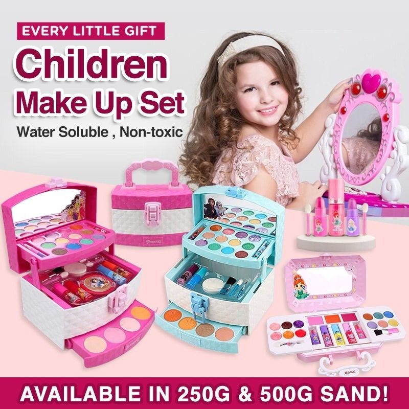 Non-toxic Water soluble Children Makeup Kit Eye Disney Princess SB0128 ...