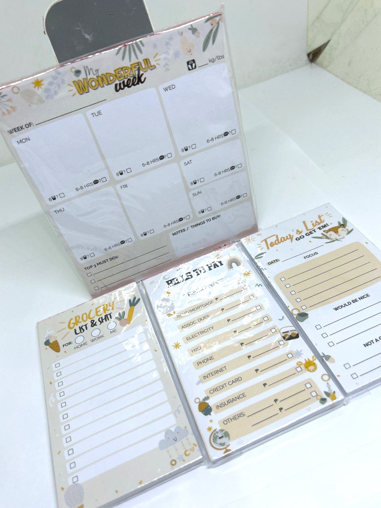 Notepad Bundle, Hobbies & Toys, Stationary & Craft, Stationery & School ...