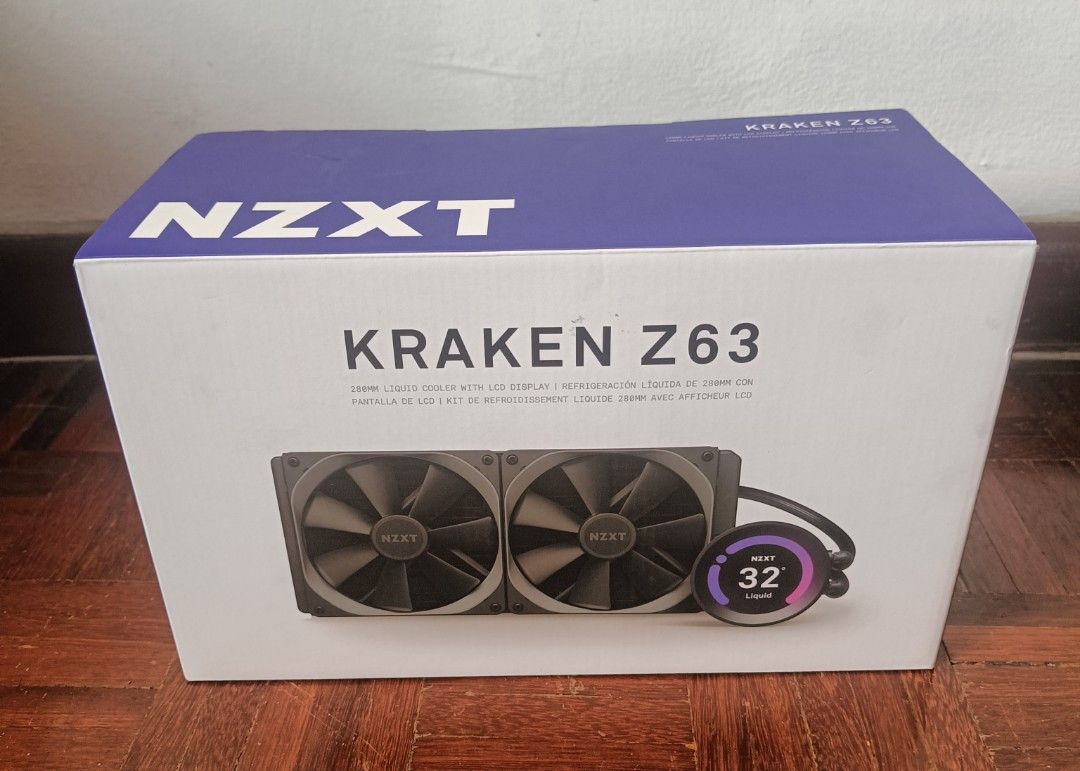NZXT Kraken Z63 Original Fans (4 Fans), Computers & Tech, Parts & Accessories, Computer Parts on ...