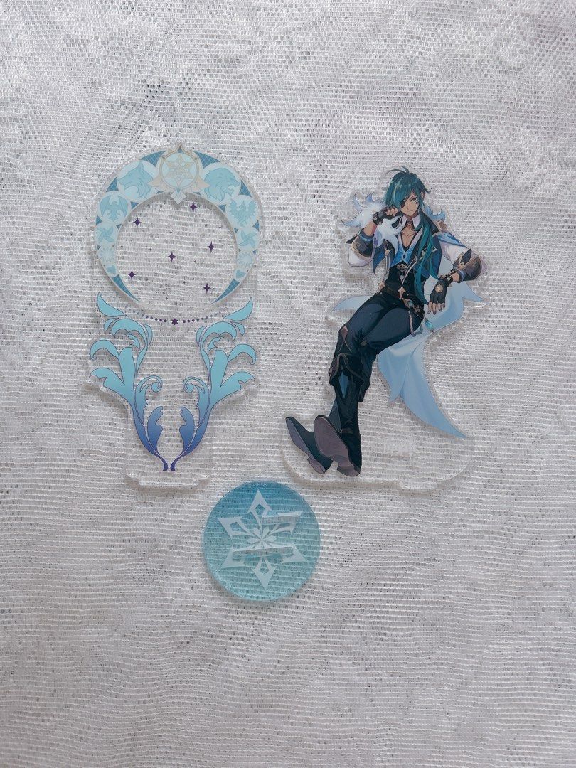 【OFFICIAL】 Genshin Impact Kaeya Acrylic Standee, Hobbies & Toys ...