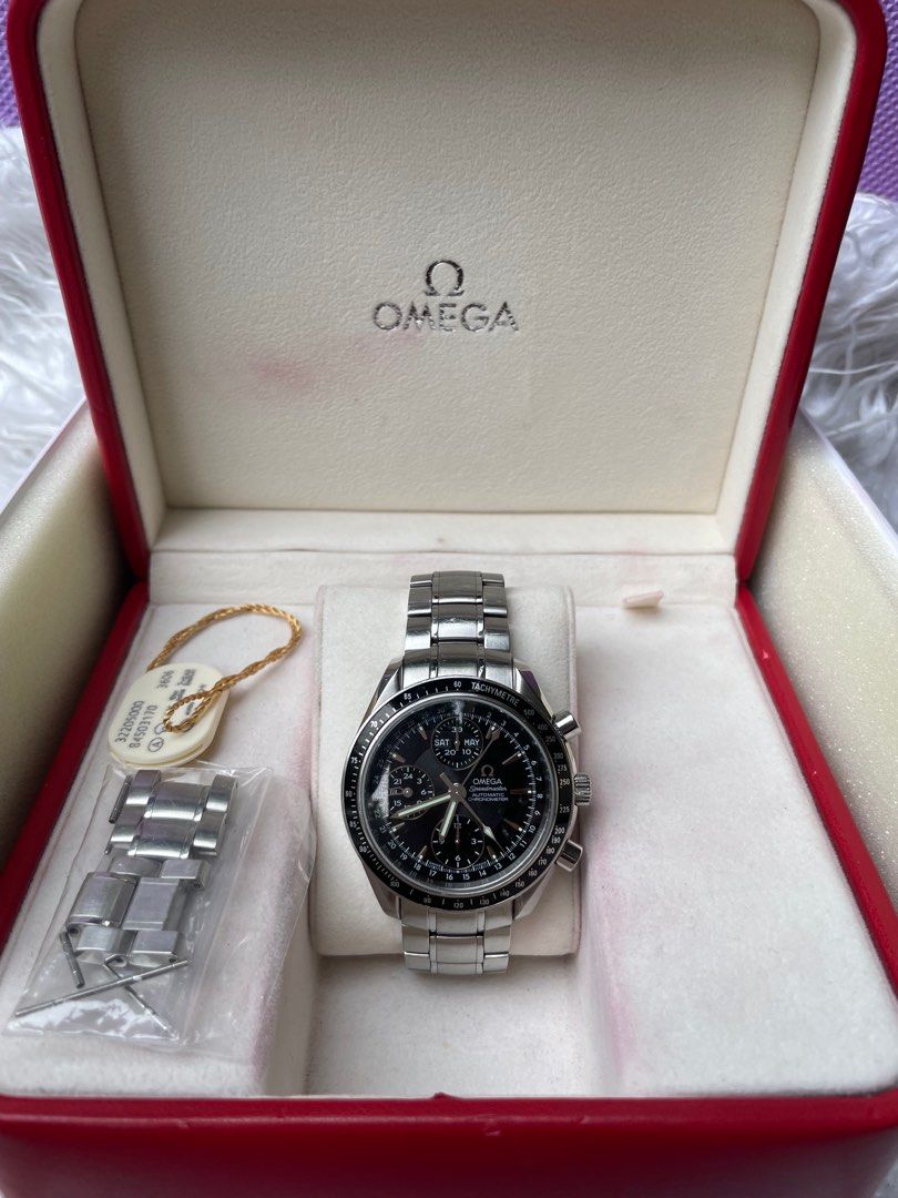 Omega Speedmaster Day-Date Chronograph, Luxury, Watches on Carousell