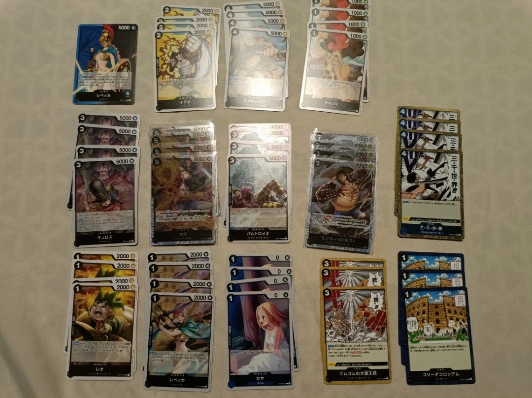 Rebecca Deck One Piece TCG OPTCG, Hobbies & Toys, Toys & Games on Carousell