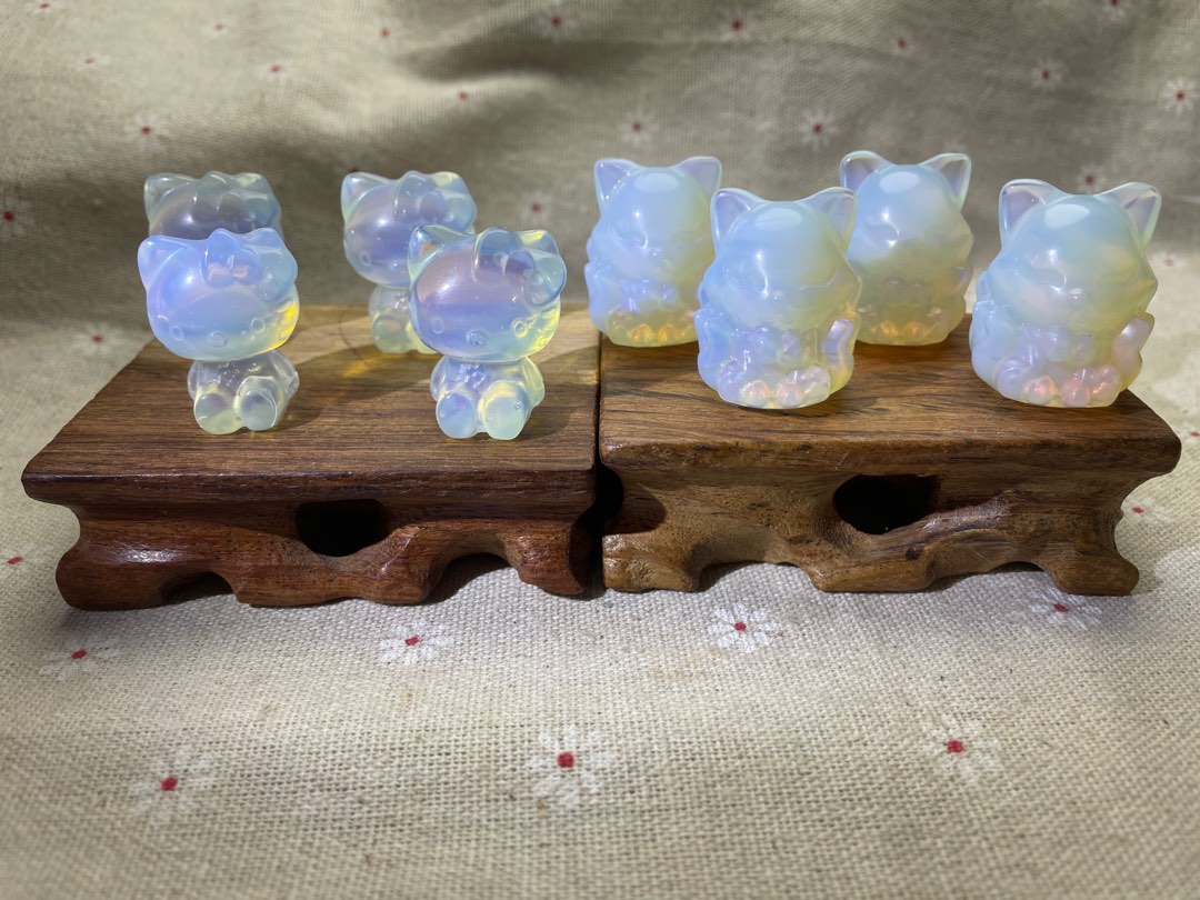 Opalite Hello Kitty/ Nine Tails Fox, Hobbies & Toys, Memorabilia ...