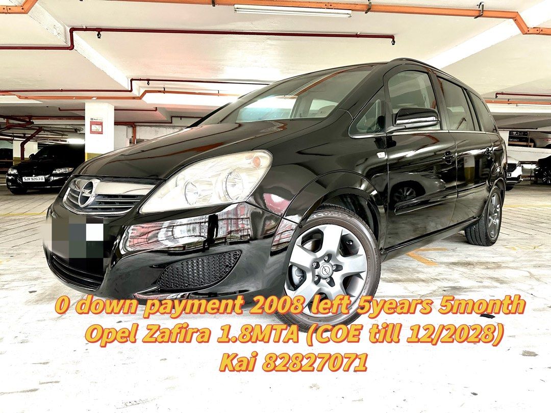 Opel Zafira 1.8 MTA (A), Cars, Used Cars on Carousell