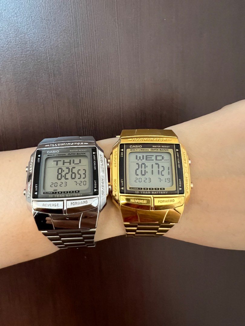 Original Casio Databank watch, Women's Fashion, Watches & Accessories ...