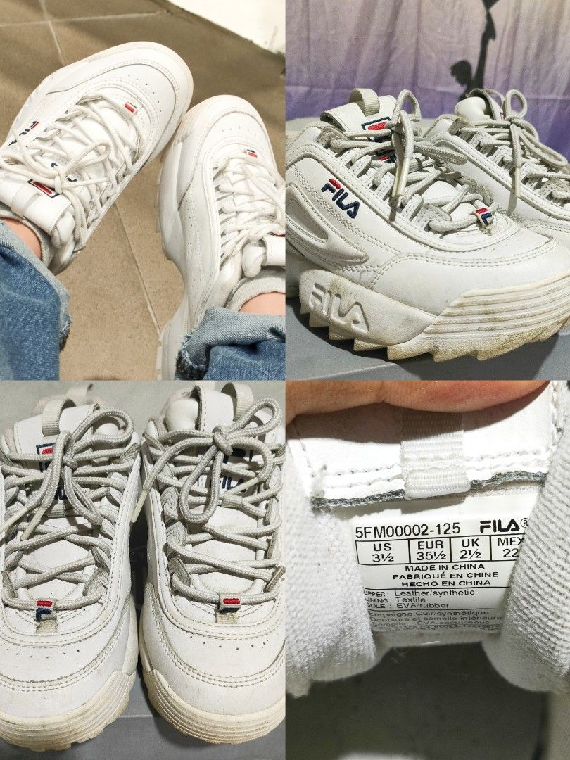 Original FILA, Women's Fashion, Footwear, Sneakers on Carousell