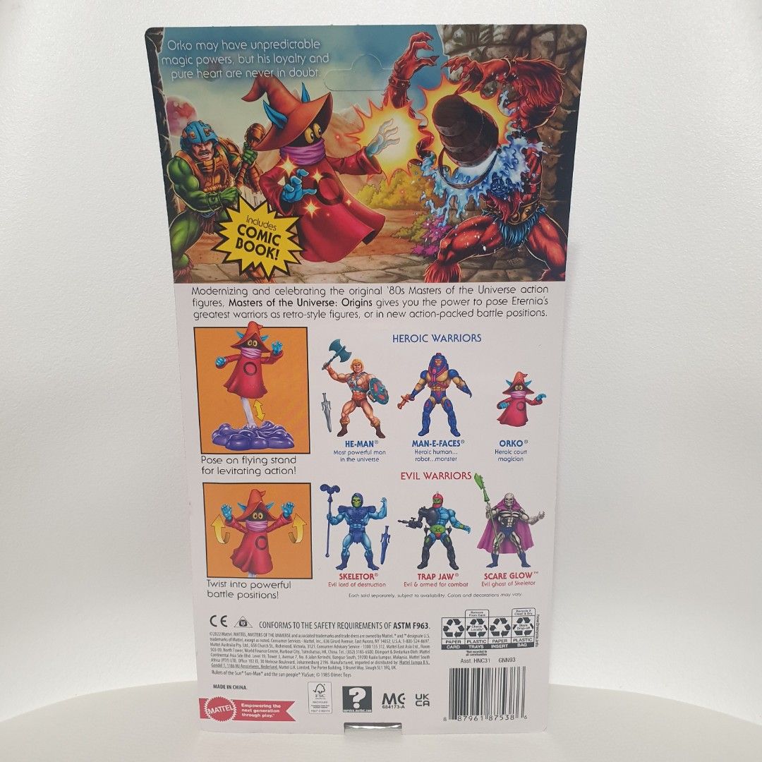 ORKO Masters of the Universe MOTU 40th Anniversary, Hobbies & Toys ...
