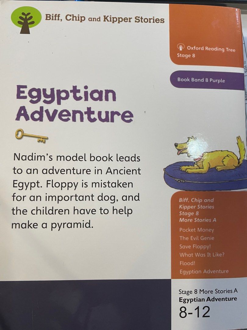 ORT Oxford reading biff chip & kipper level 8, Hobbies & Toys, Books ...