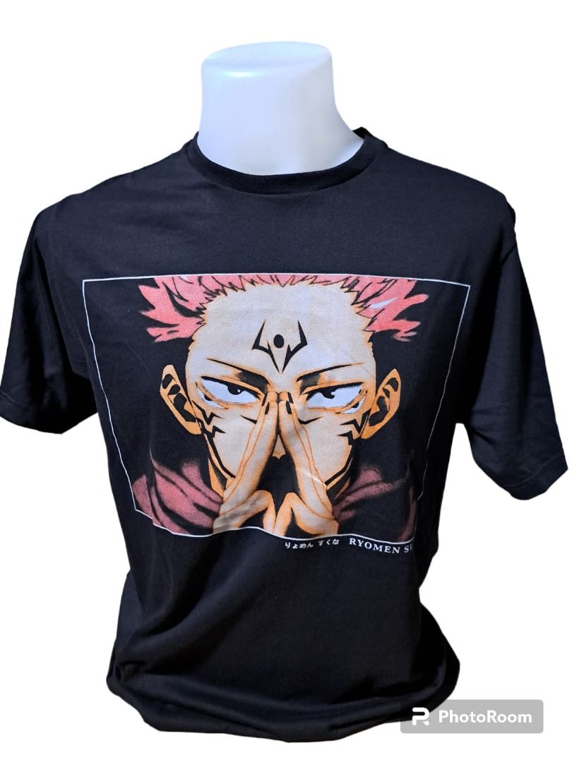 OVERSIZED T SHIRT - JUJUTSU KAISEN ANIME SAKUNA, Men's Fashion, Tops ...