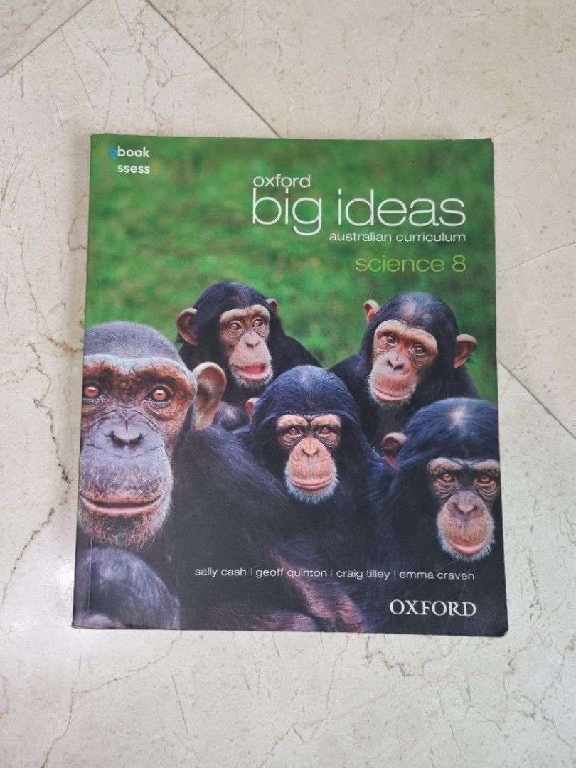 Oxford Big Ideas Science 8 Textbook and Workbook, Hobbies & Toys, Books ...