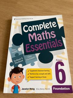 PSLE foundation maths guide assessment book, Hobbies & Toys, Books ...