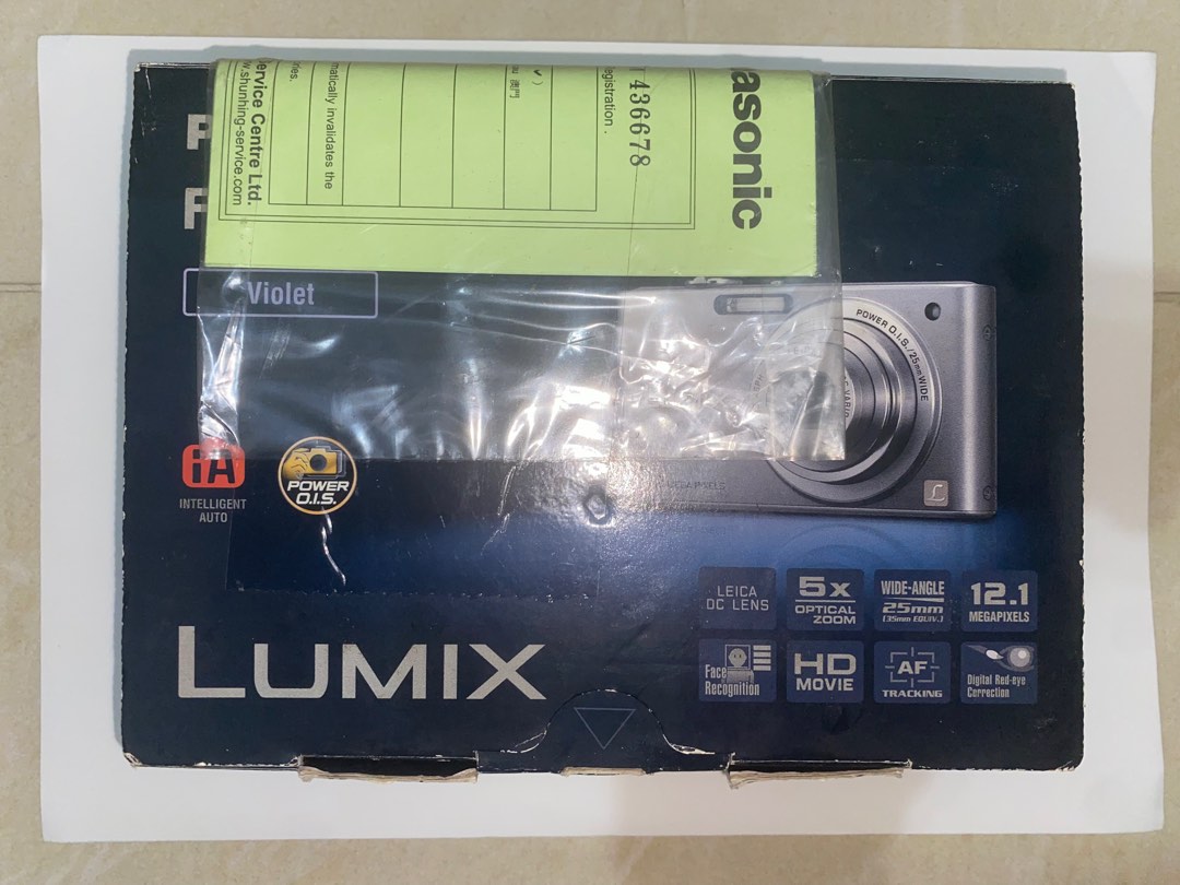 Panasonic Lumix DMC-FX65 Digital Camera 數碼相機, 攝影器材, 相機 - Carousell