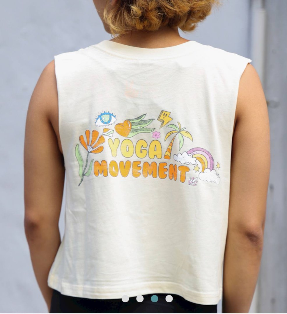 Pastel Power Crop Tank, Women's Fashion, Tops, Sleeveless on Carousell