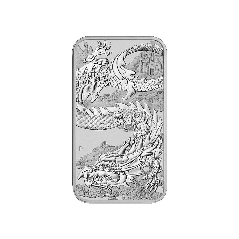 Perth Mint Dragon 2023 Silver Bullion Bar, Hobbies & Toys, Memorabilia ...