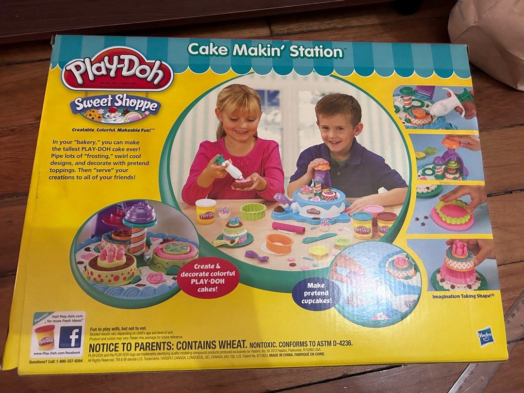 Playdoh Cake Makin Station, Hobbies & Toys, Toys & Games on Carousell