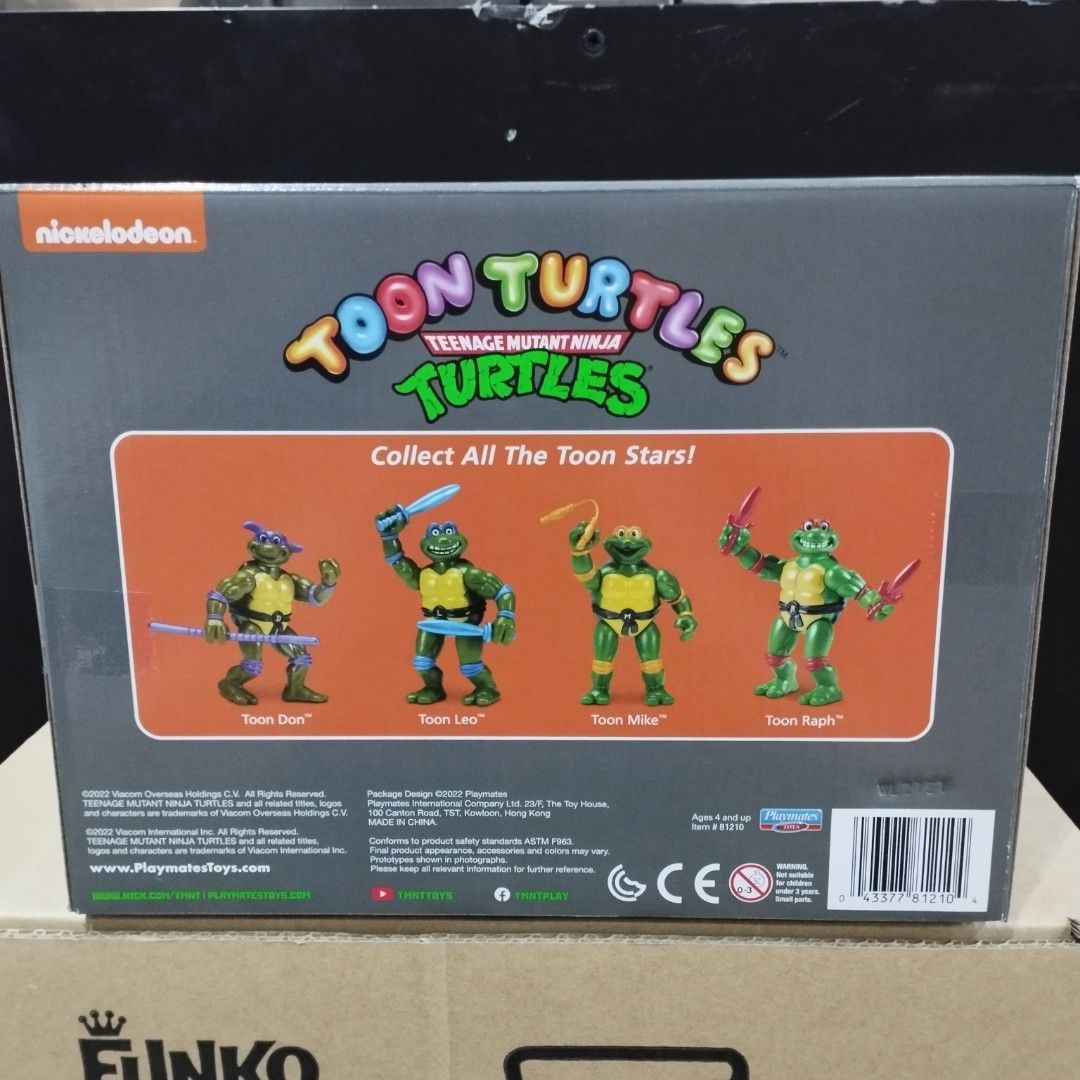 Playmates Toys Teenage Mutant Ninja Turtles - Retro Collection - Toon ...