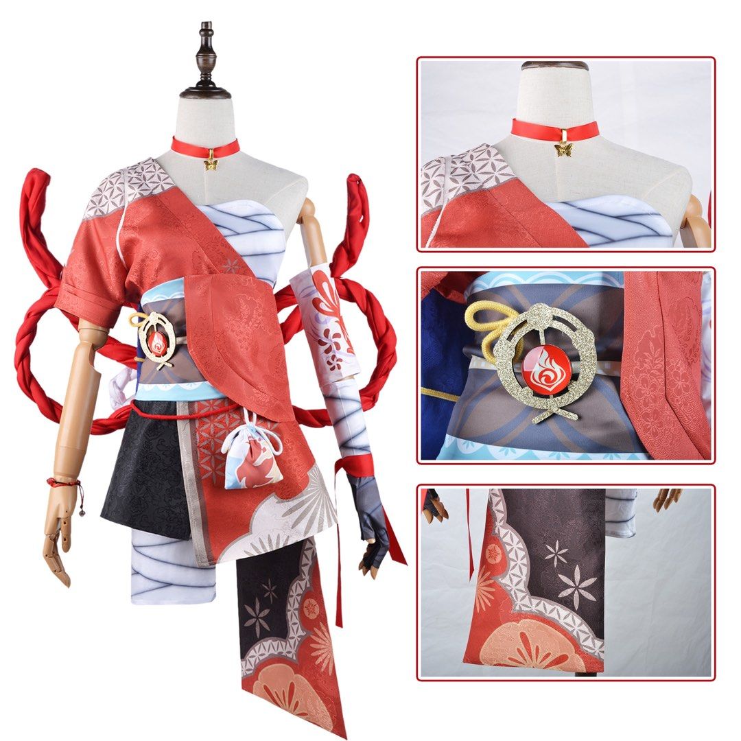 [PO] Yoimiya Genshin Impact Cosplay, Hobbies & Toys, Memorabilia & Collectibles, J-pop on Carousell