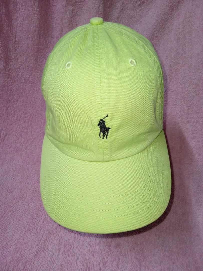Polo Ralph Lauren Cap Saiz Dewasa Buckle Kulit Rare Warna Hijau Muda ...