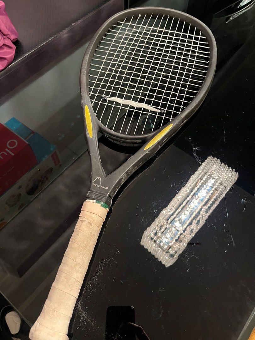 Pool cue and head tennis racquet, Sports Equipment, Sports & Games ...