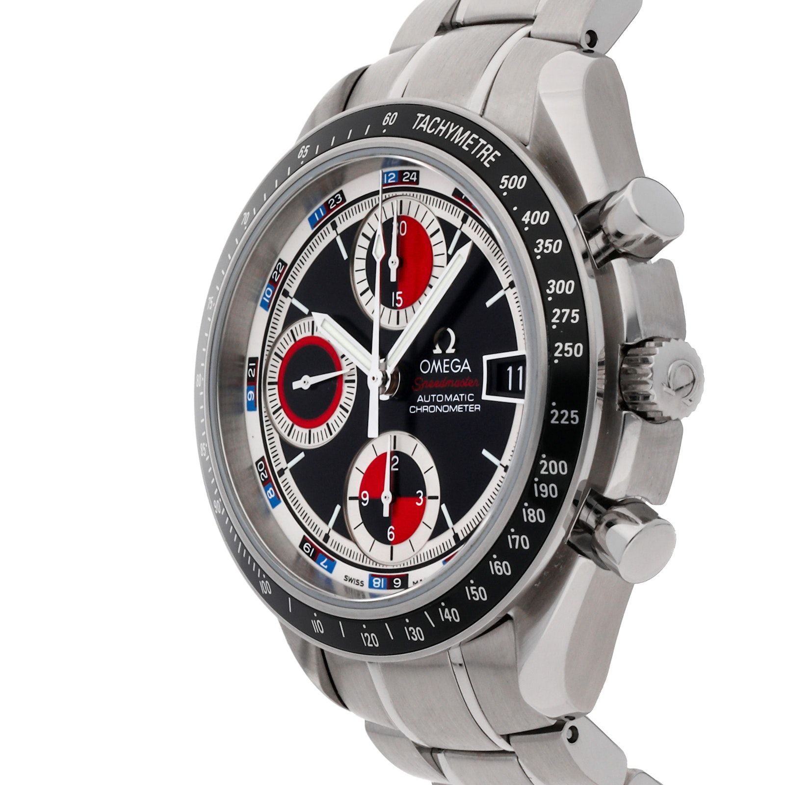 Pre-Owned Omega Speedmaster Day-Date Chronograph 3210.52.00, Luxury ...