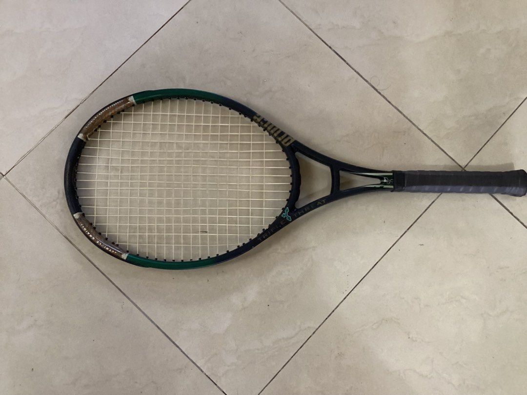PRINCE TRIPLE TREAT GRAFITE( TITANIUM, COPPER, CARBON) MID PLUS TENNIS ...