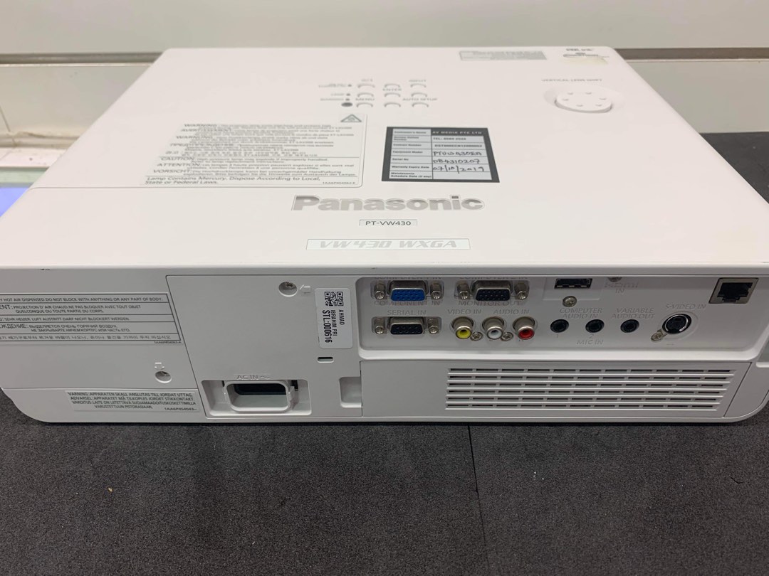 projector 430 hdmi panasonic used as new, TV & Home Appliances, TV ...