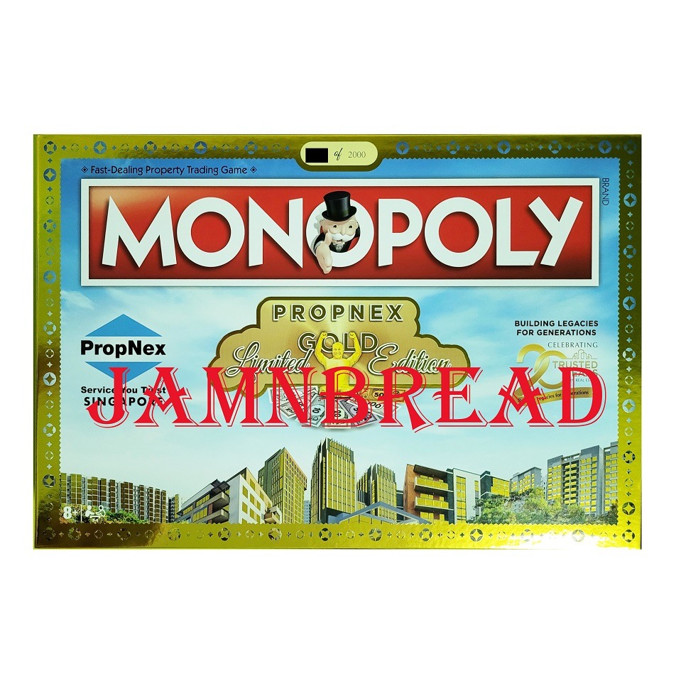 PropNex Monopoly Gold (Limited Edition), Hobbies & Toys, Toys & Games ...